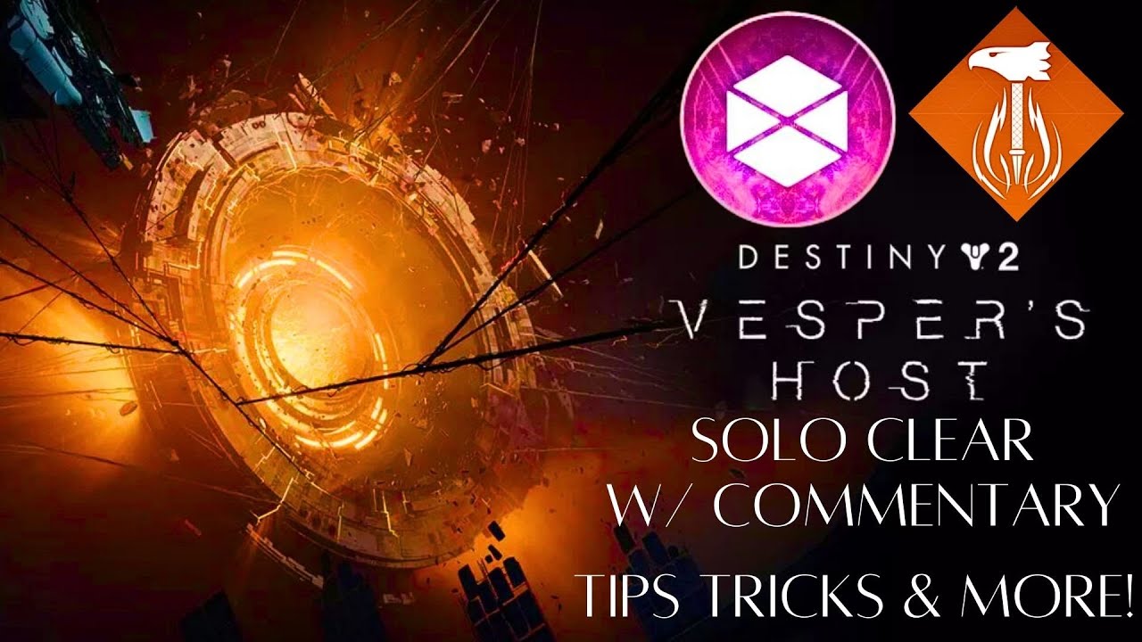 How To Solo The Vesper's Host Dungeon- Full Solo Clear With Commentary ...