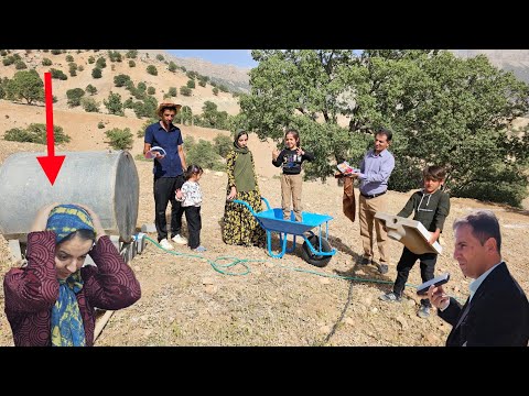 The Beginning of Hope: The Day Taleb and Hashem Started Building Comfort for Mina and Reza