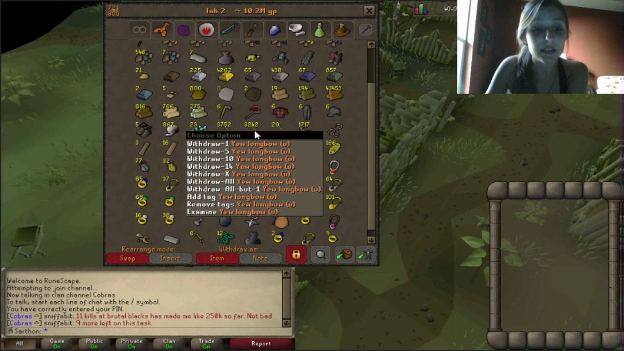 Iron man Bank Video :) 6.5 Month Progess OSRS - YouTube