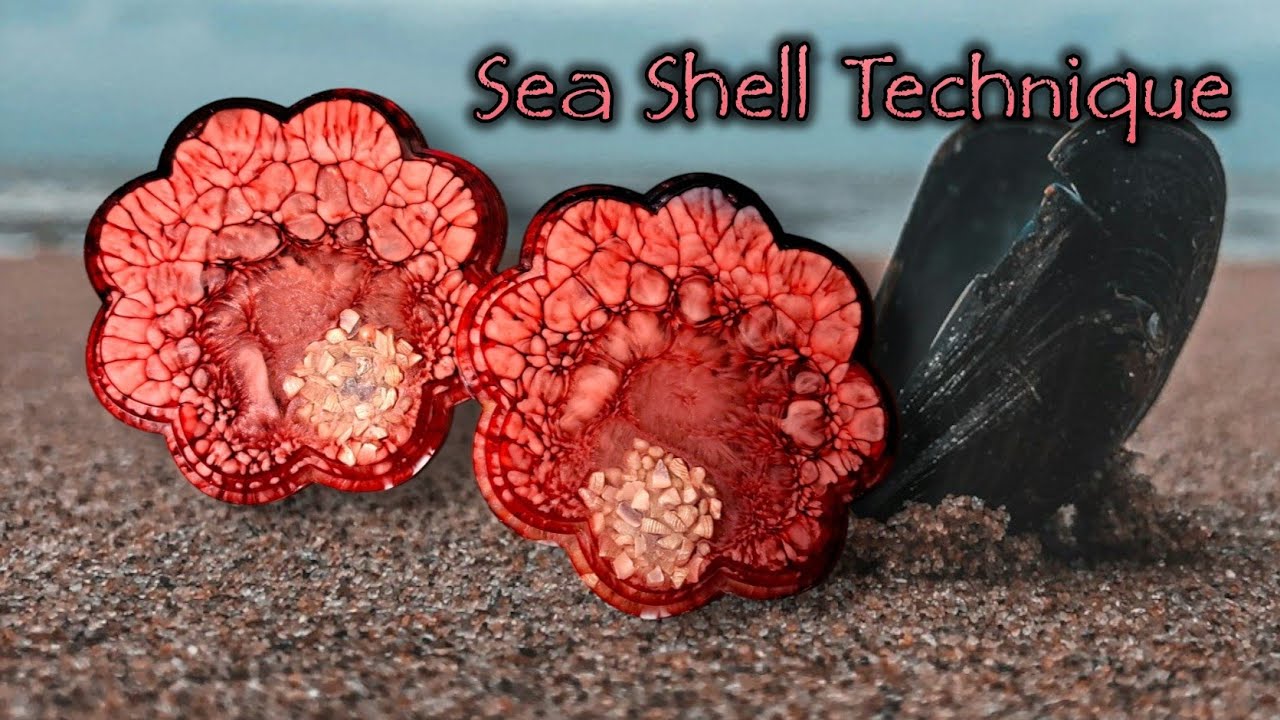 #574 Sea Shell Technique 🐚 ️ Epoxidharz 🐚 ️ Resin - YouTube