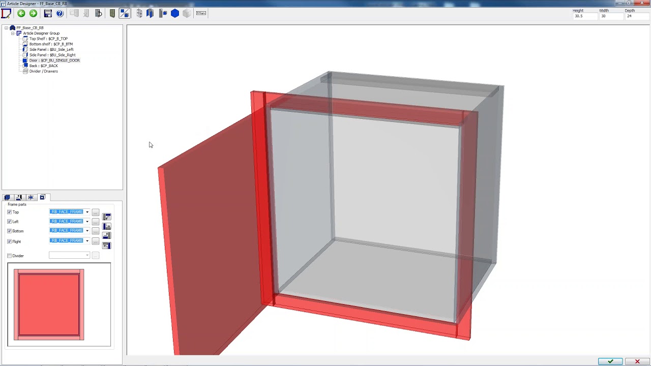 WCC Training custom Face frame and bases - YouTube