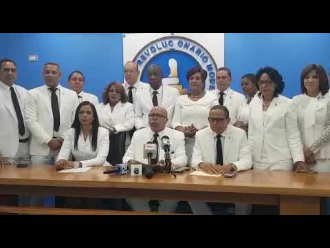 Alfredo Pacheco en rueda de prensa este 16 de agosto de 2019. - YouTube