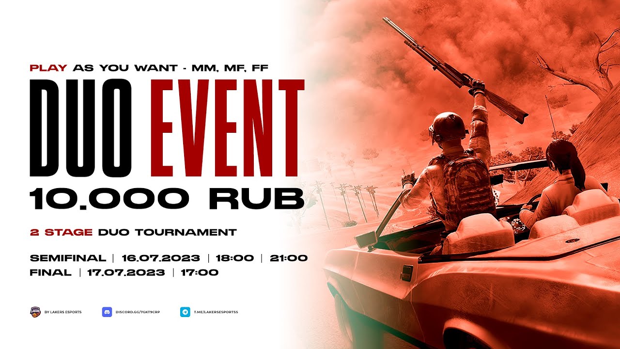 FINAL - DUO EVENT | 10.000 PRIZE POOL | PUBG Mobile! - YouTube