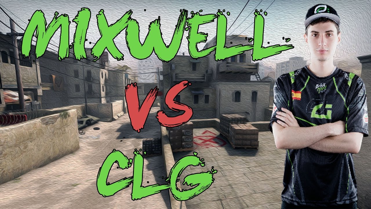 CSGO: POV OpTic mixwell vs CLG (28/14) dust2 @ ECS Season 2 NA - YouTube