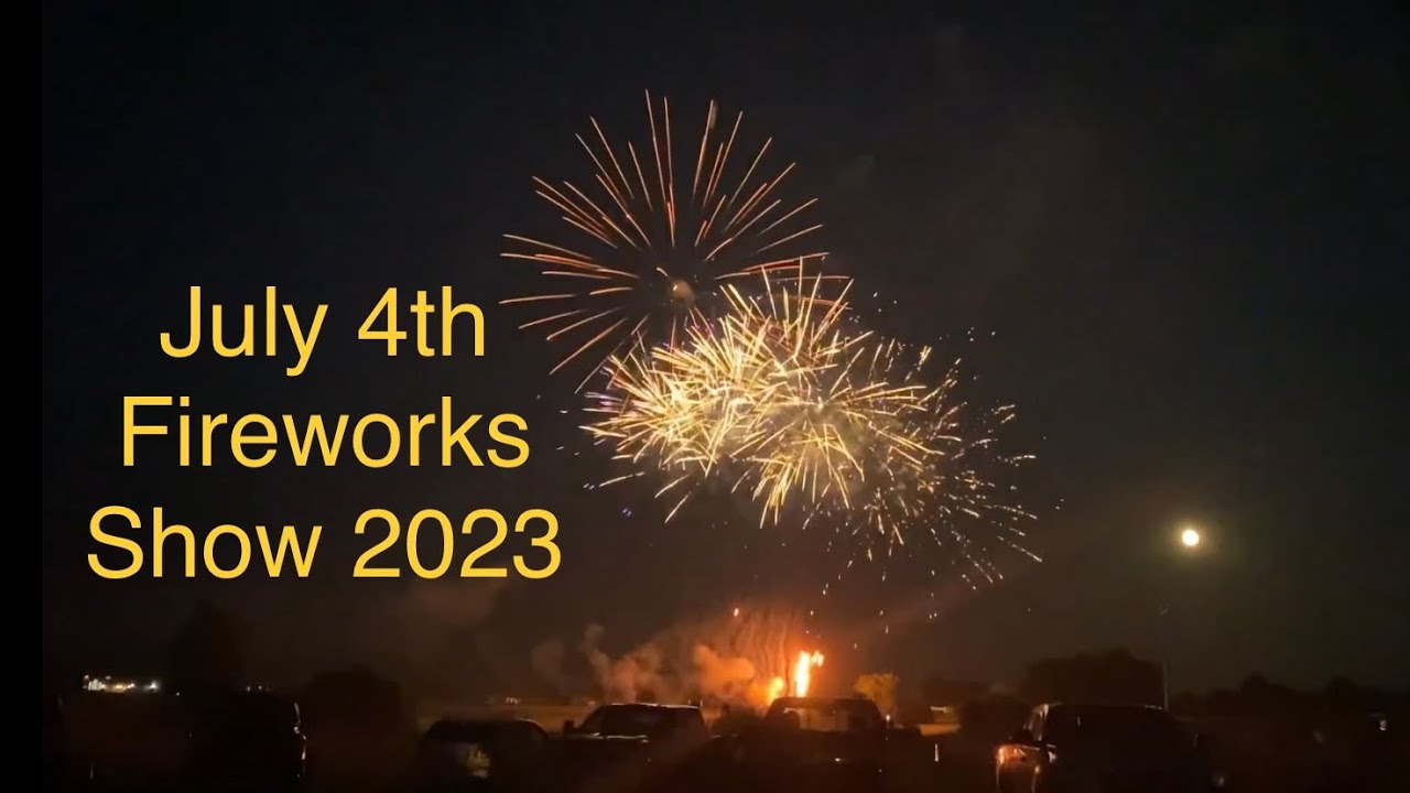 4th Of July Fireworks Show 2023 - YouTube