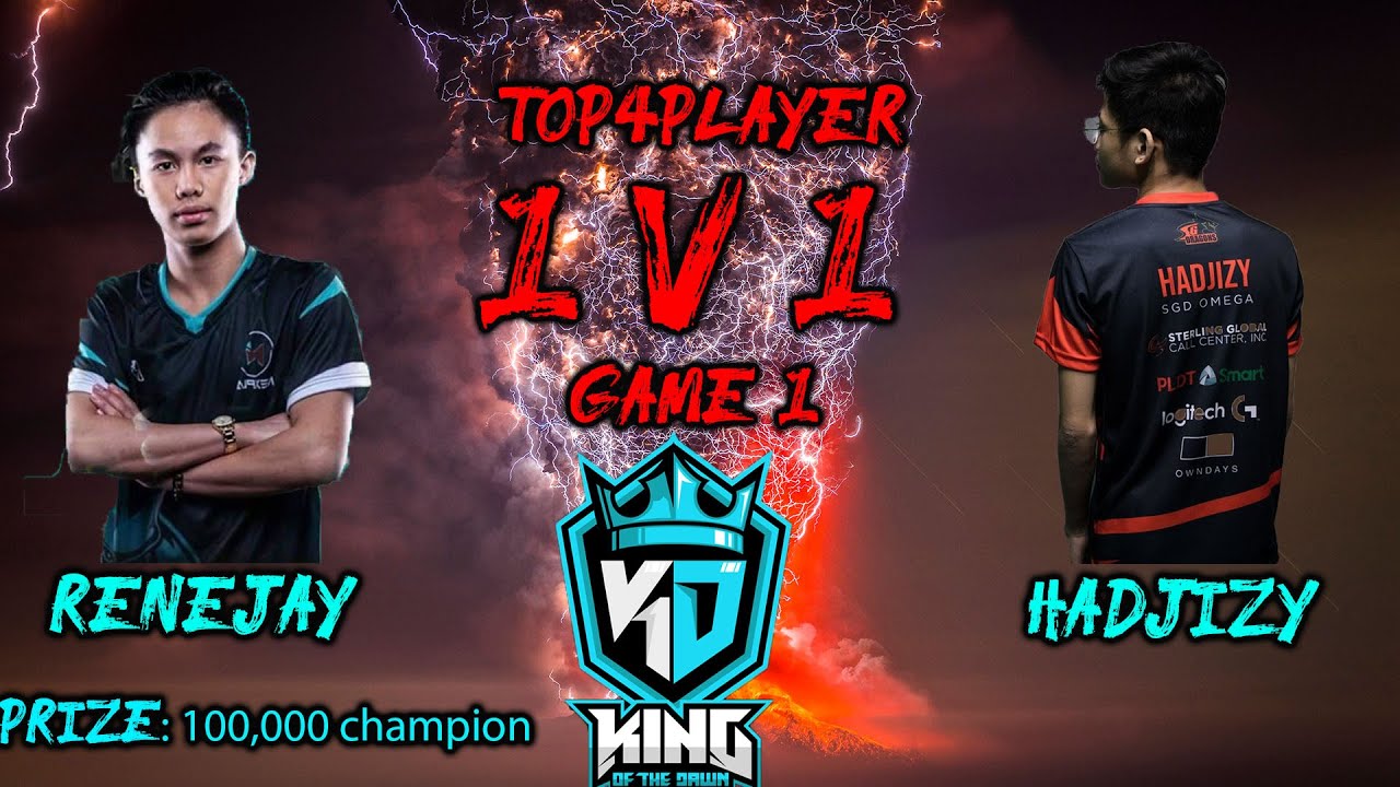 GAME 1 RENEJAY vs HADJIZY 1 V 1 FULL GAME HIGHLIGHTS JUST ML TOURNAMENT ...
