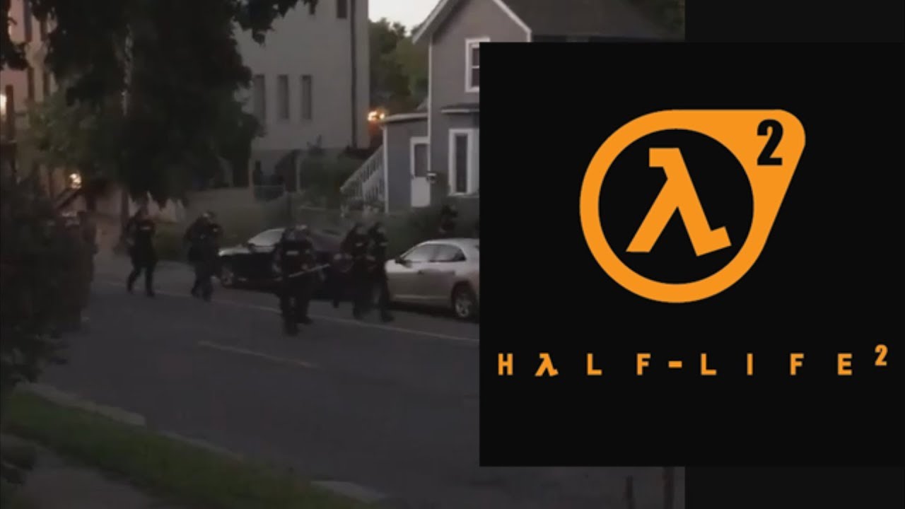USA Police with Half-Life 2 SFX - YouTube