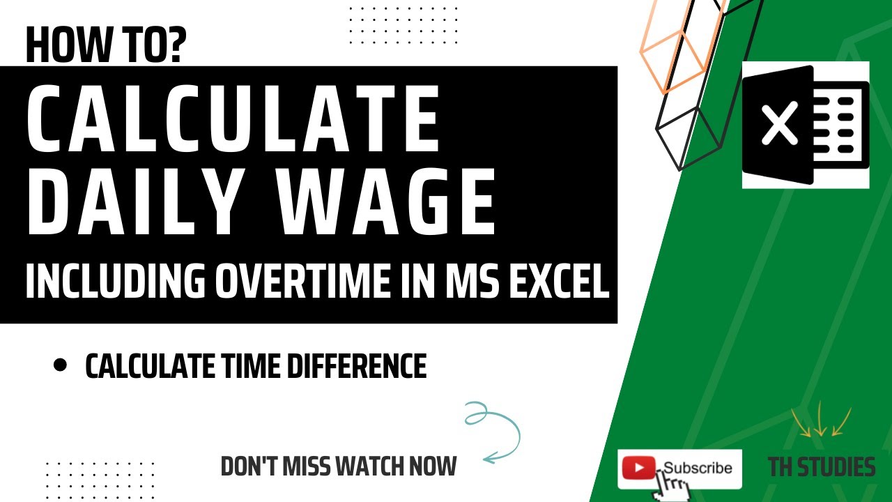 How To Calculate Daily Wage Including Over Time How To Calculate Over how-to-calculate-daily-wage-including-over-time-how-to-calculate-over