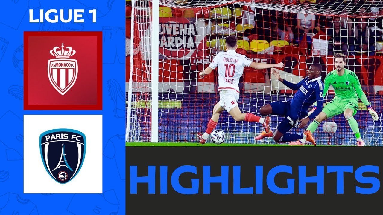 Monaco - Paris FC | 0-1 | Highlights | Ligue 1 2025-26 | monaco paris ...