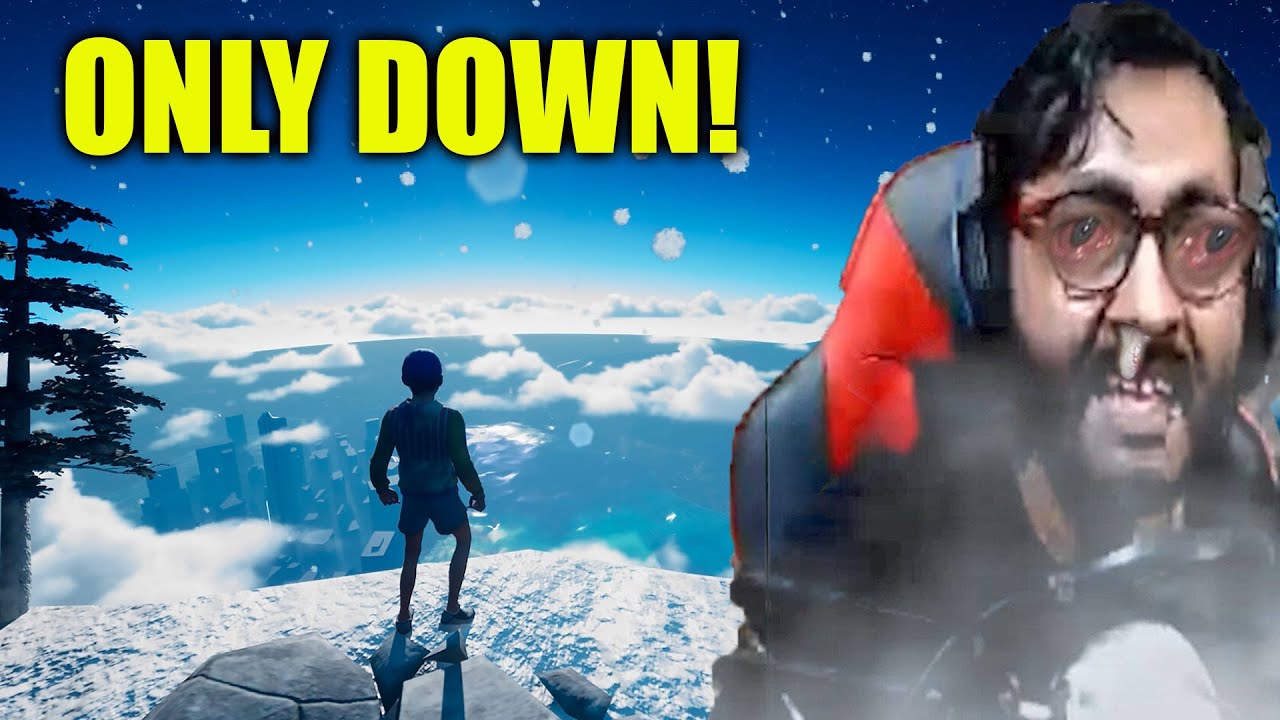 I Lost it Completely after playing NEW VIRAL GAME Only Up! - YouTube