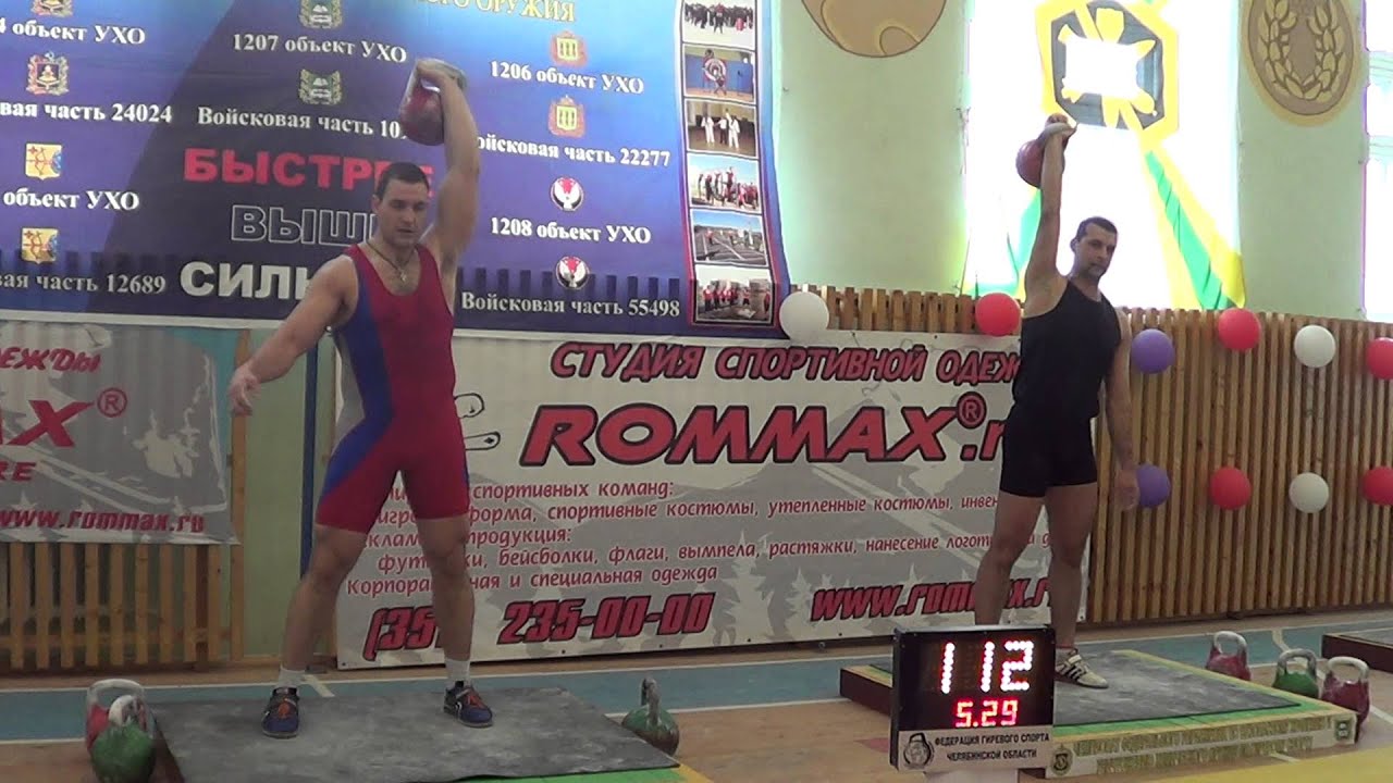 Ivan Denisov snatch 32 kg kettlebell 208 reps in competition - YouTube