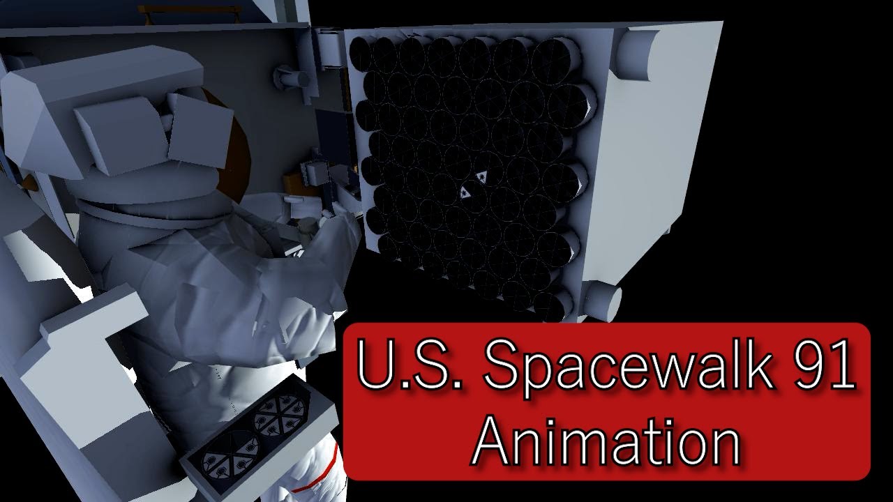 U.S. Spacewalk 91 Animation - Friday, January 10, 2025 - YouTube