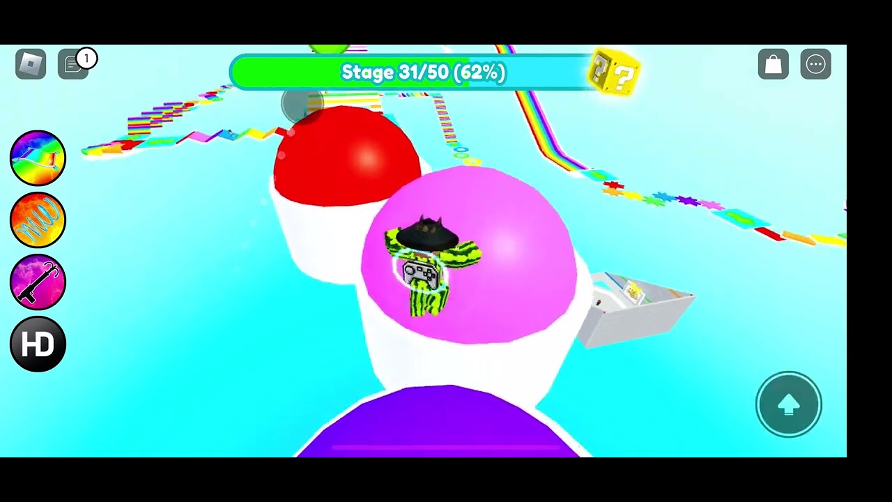 Watermelon squad doing a Obby - YouTube