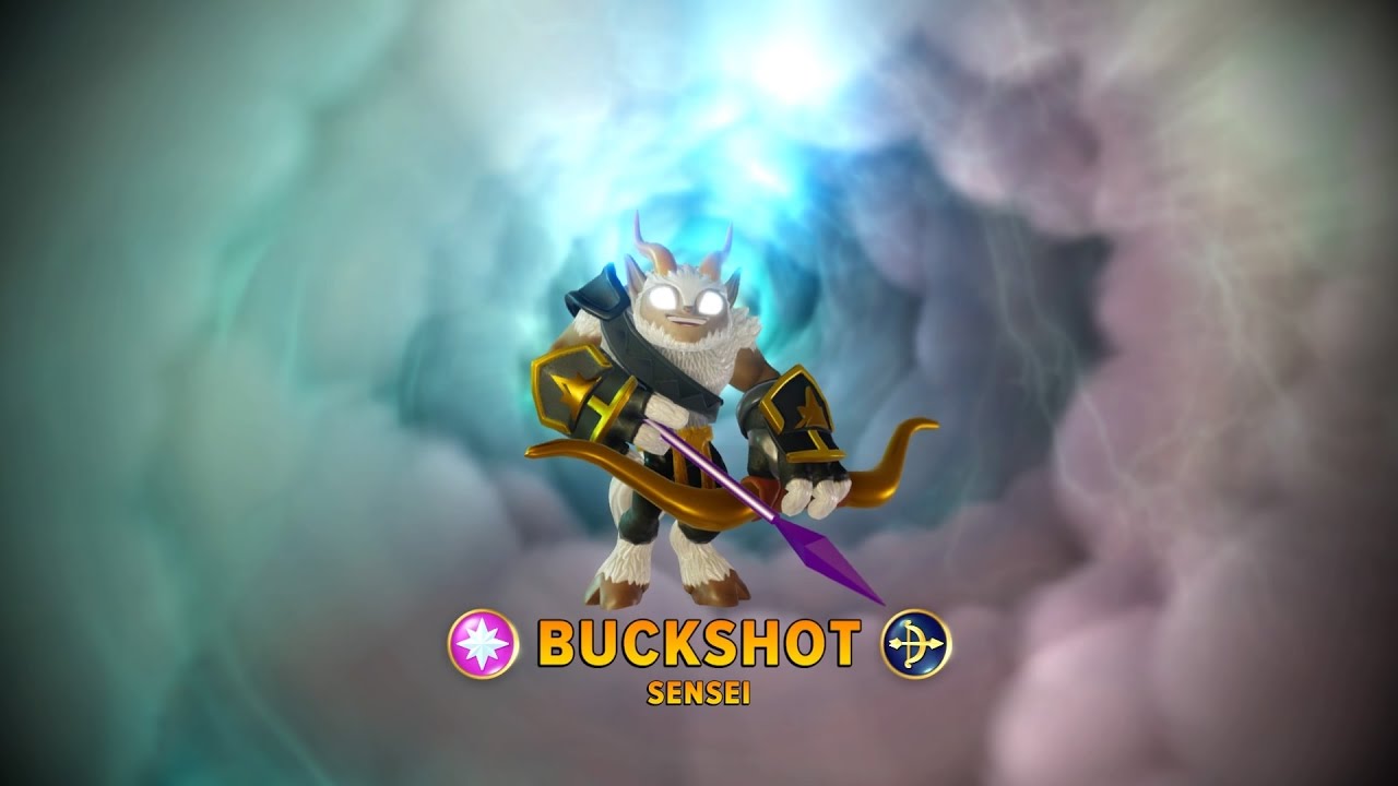 Skylanders Imaginators Buckshot Arrows Away! Path Guide! - YouTube
