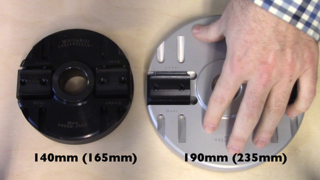 Panel raising cutter heads for the shaper or spindle moulder - raised ...