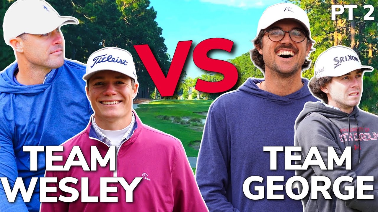 Team George VS Team Wesley. 2 v 2 Scramble. NEW CALLAWAY ROGUE DRIVER ...