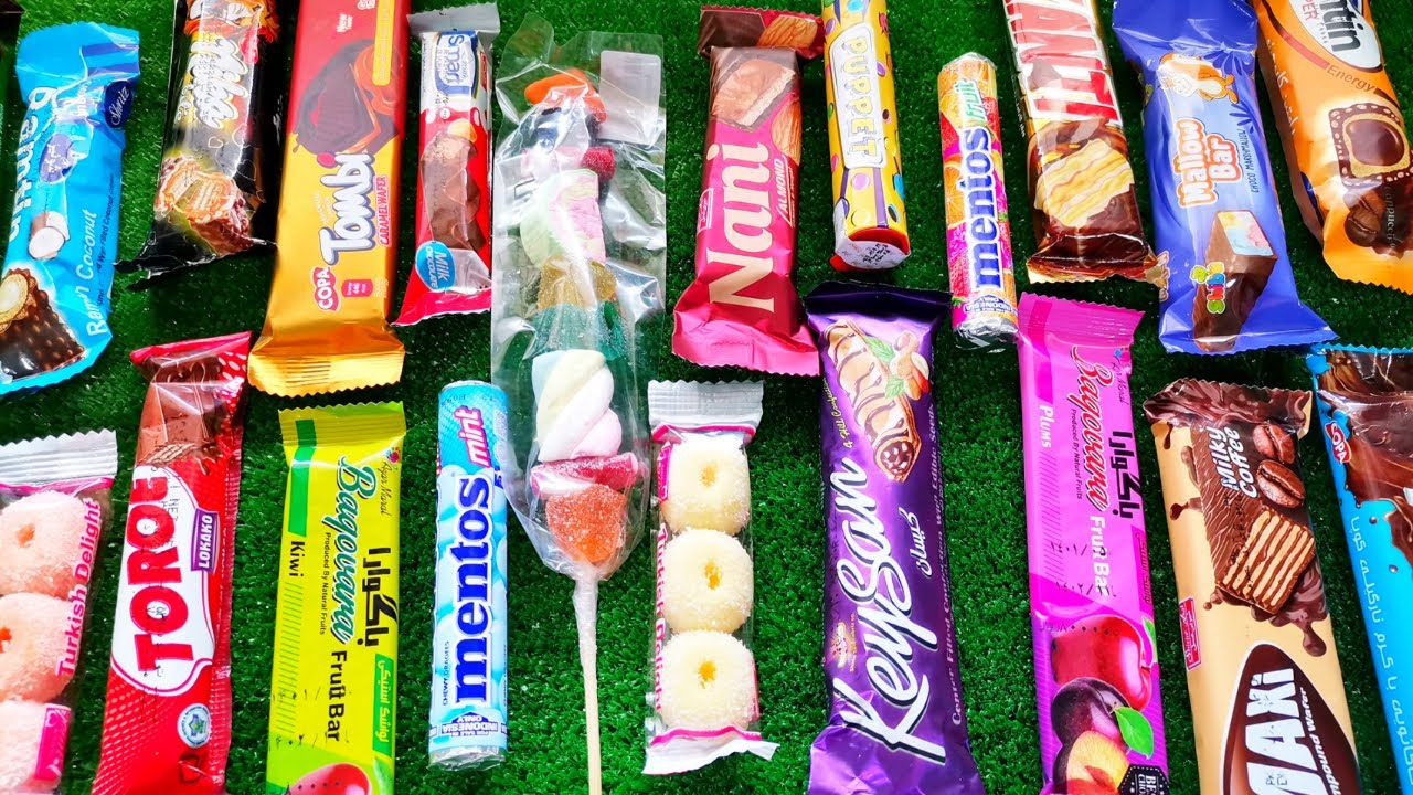 some lots of new candies:ASMR UNBOXING CANDIES - YouTube