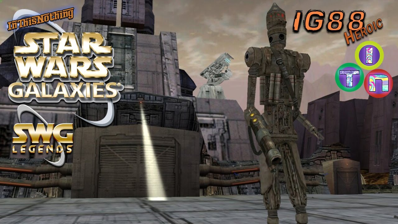 SWG Legends: IG 88 Heroic - YouTube