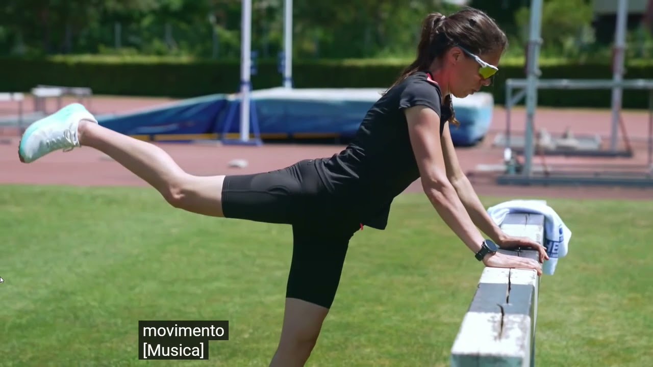 05 STRETCH DINAMICO slanci frontali gamba flessa - YouTube
