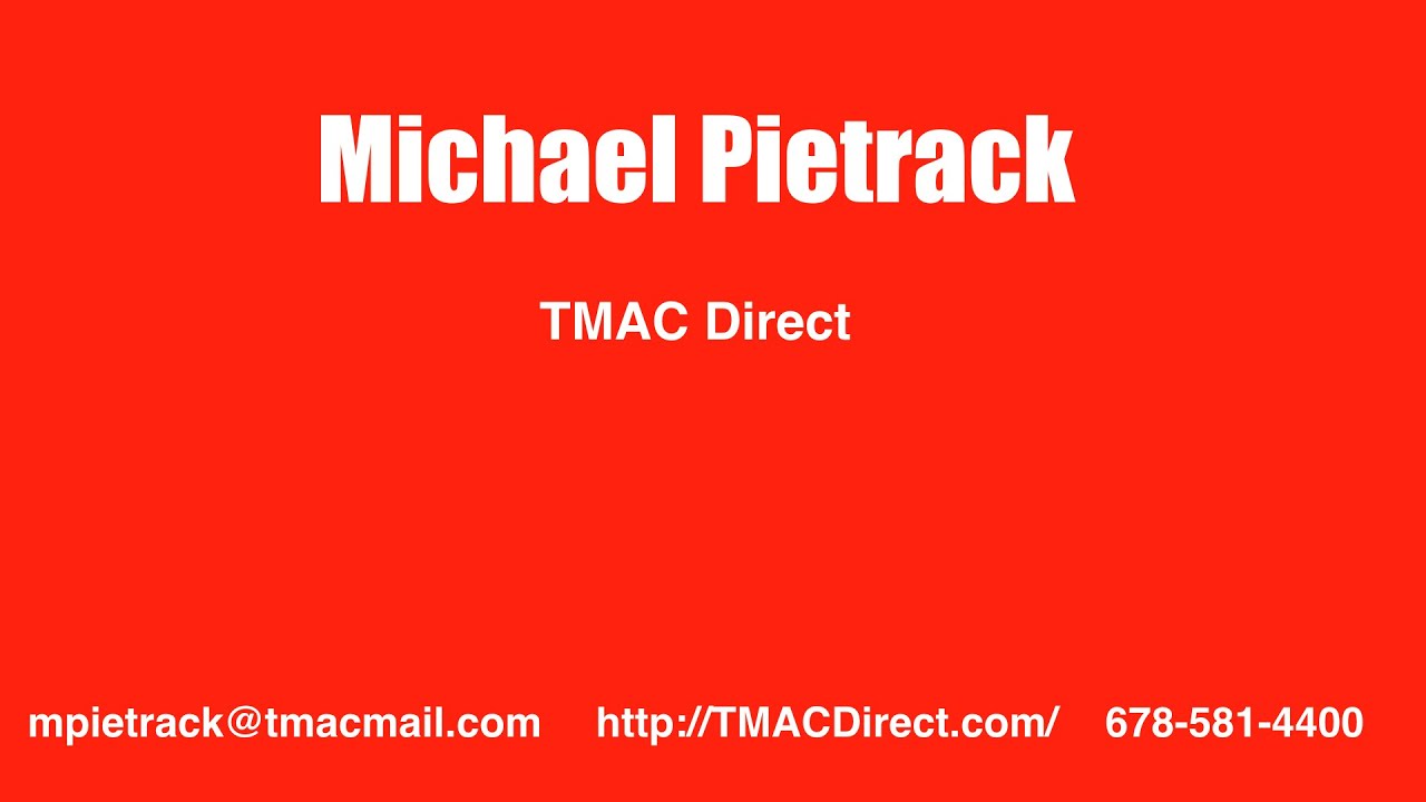 Michael Pietrack - YouTube