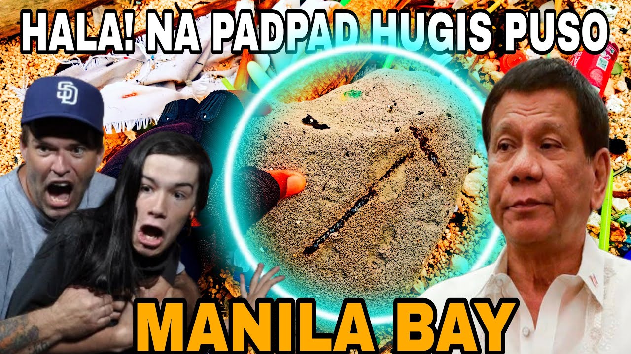 OMG! NAPADPAD HUGIS PUSO MANILA BAY - YouTube