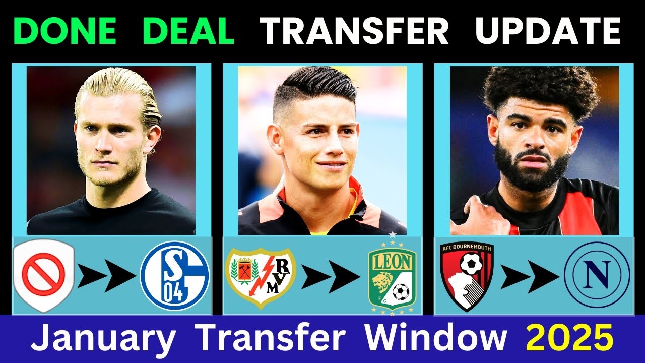 🚨 DONE DEAL TRANSFER | JANUARY 2025 🚨 - YouTube
