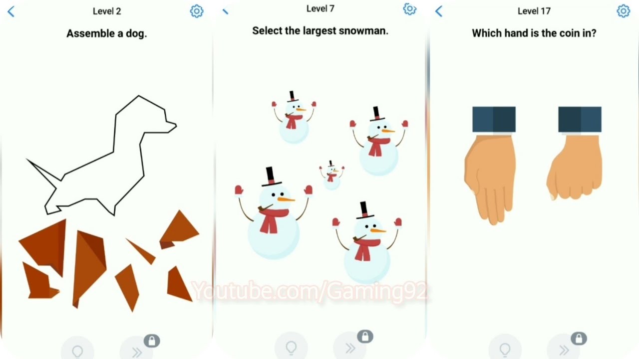 Easy Game Level 1 to 30 | Easy Game Brain Test & Tricky Mind Puzzle ...