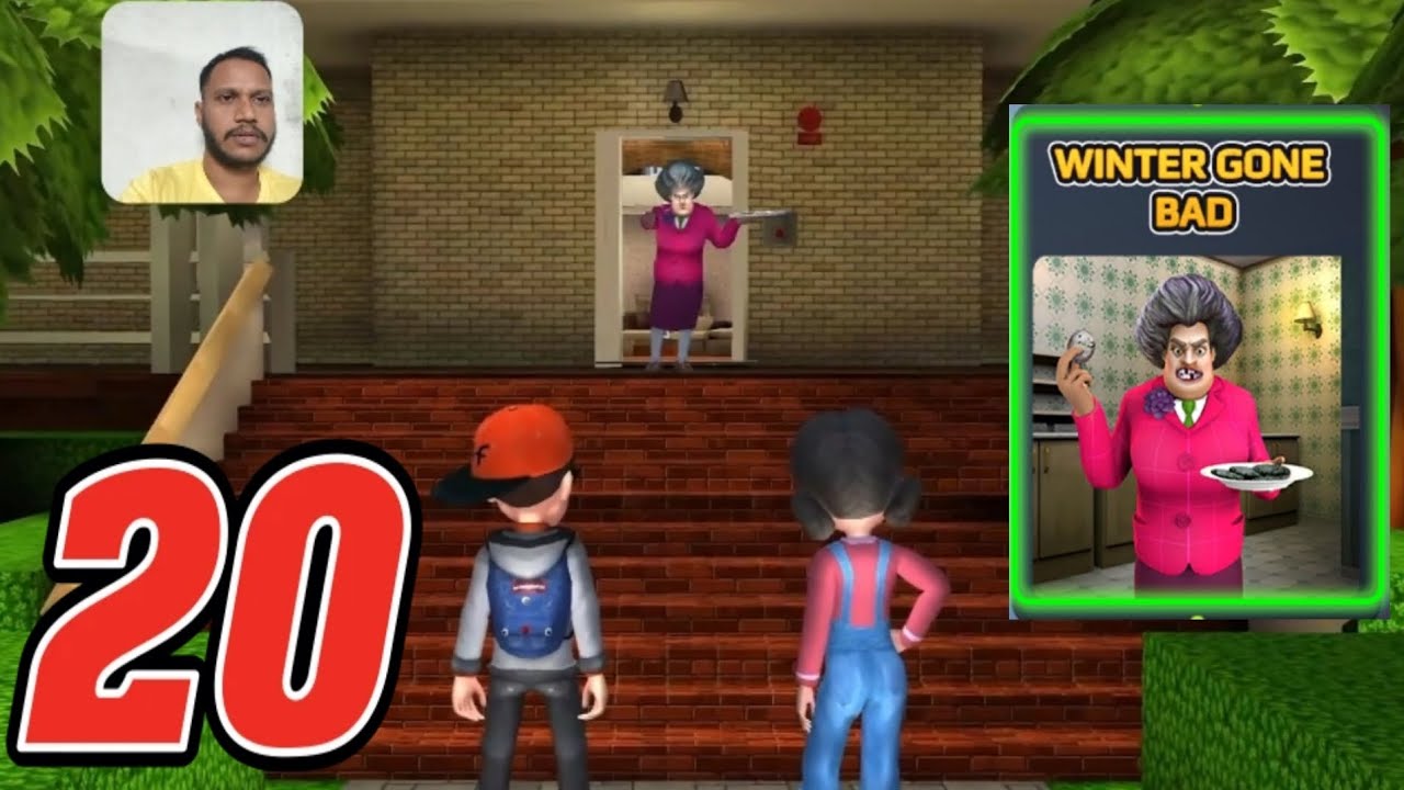 Scary Teacher 3D Winter Gone Bad Level 20 Gameplay Walkthrough Offline ...