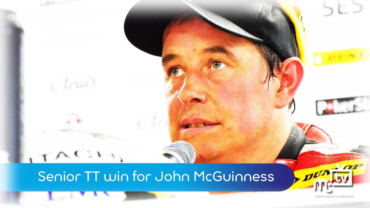 MTTV archive: Senior TT win for John McGuinness 12.6.2015 - YouTube
