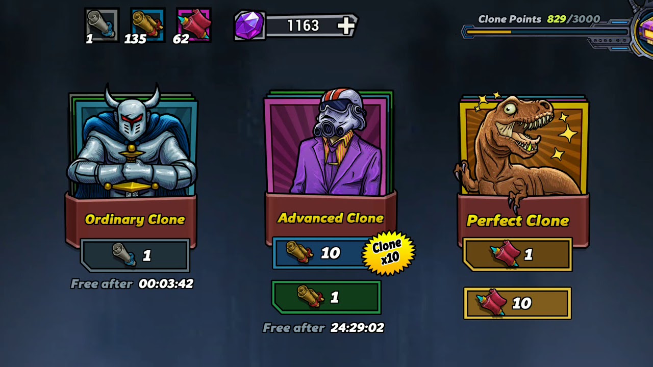 Clone Evolution perfect clone pulls - YouTube