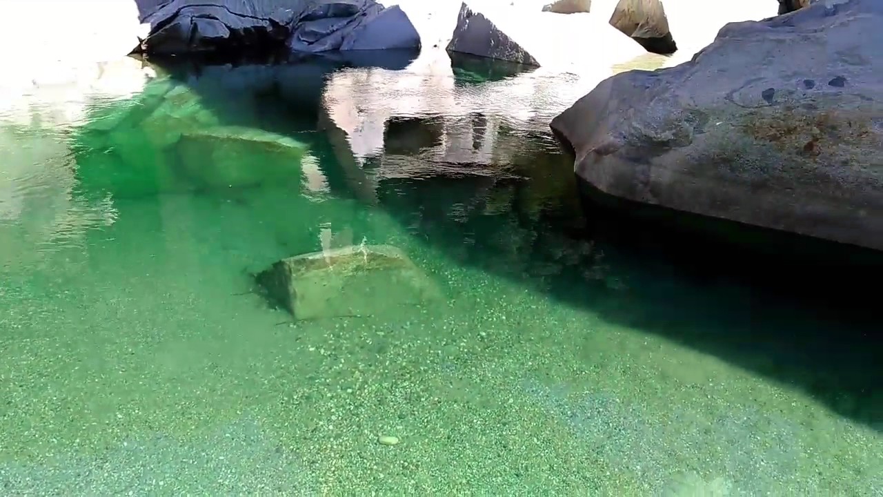 Swimming Through Massive Underwater Rock Tunnels on the Yuba River HD ...