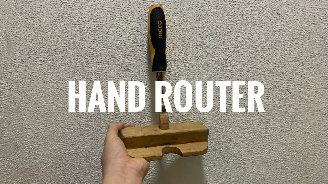 Hand Router Build - YouTube
