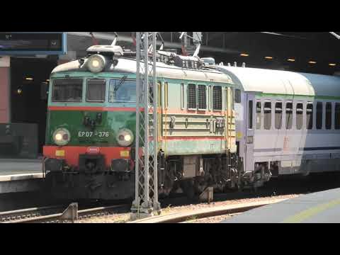 EP07-376 Kraków Główny PKP InterCity nr IC 3804 "Matejko" relacji Przemyśl Główny - Szczecin ...