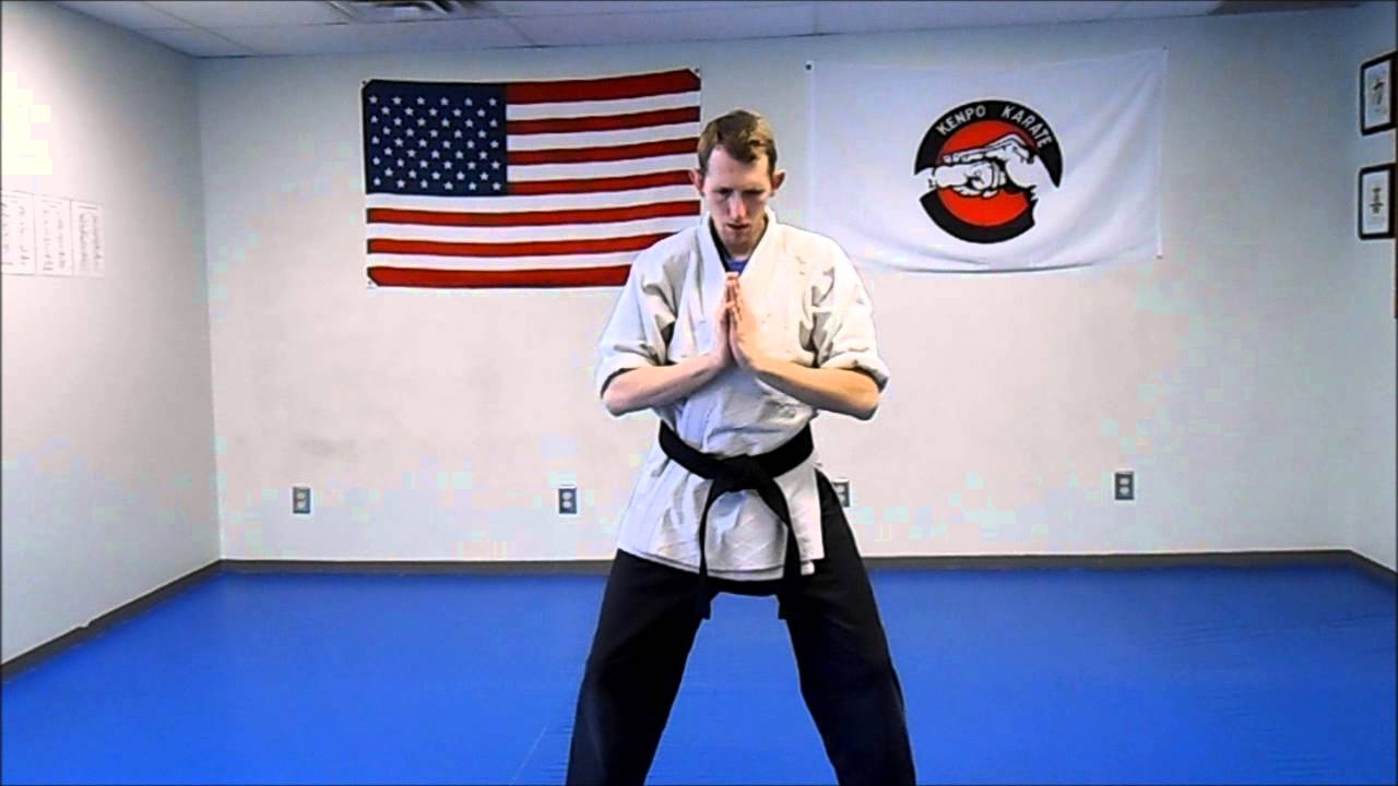 KINGDOM KARATE: orange belt kata - YouTube