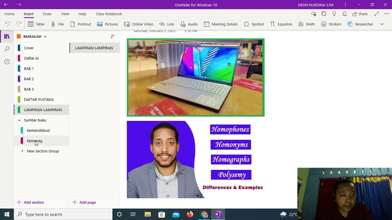 Panduan Membuat Sub Section Di OneNote Pertama Kali Di Microsoft 365 Panduan Membuat Sub Section Di OneNote Pertama Kali Di Microsoft 365