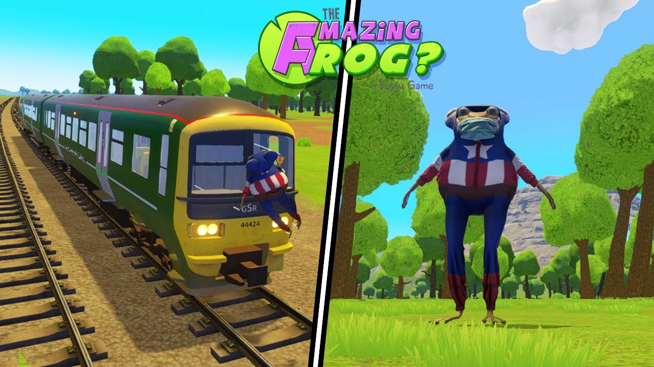 NUEVOS TRENES Y BOSQUES GIGANTES | AMAZING FROG - YouTube