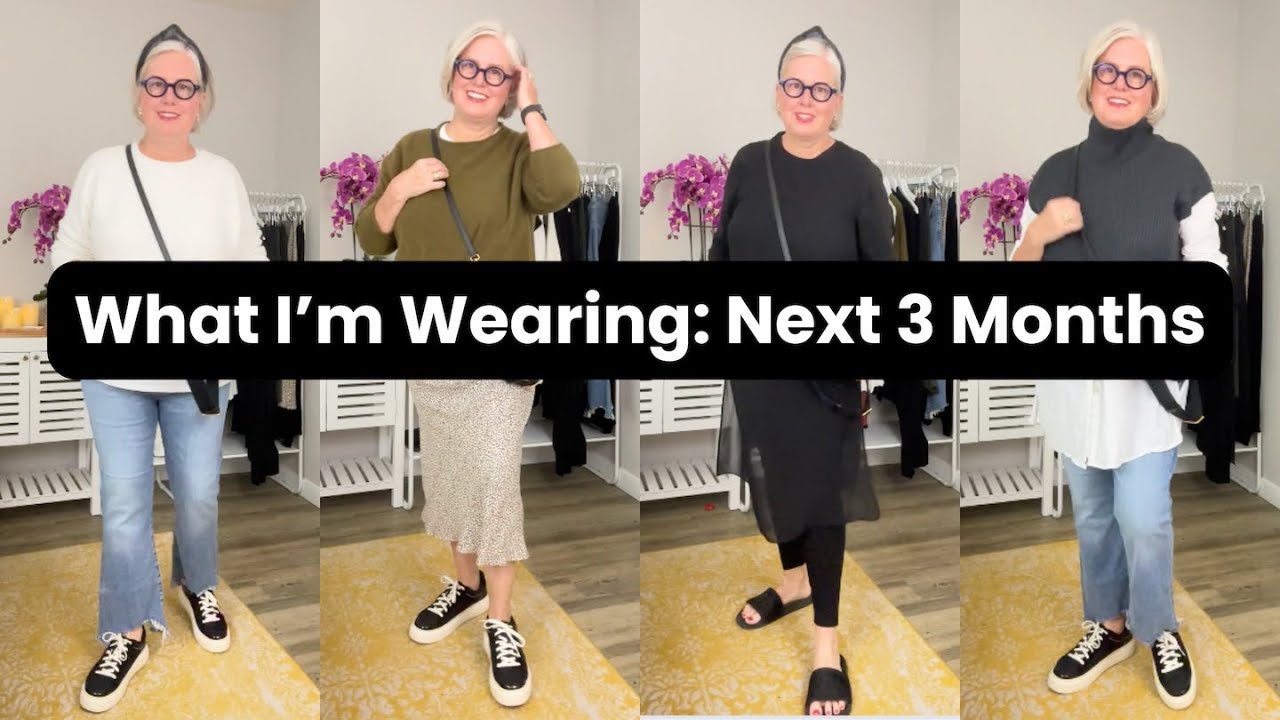 Everything I'm Wearing for 3 Months: Project 333 Wardrobe - YouTube