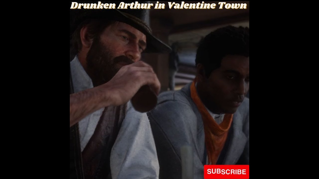 |Arthur Morgan getting Drunk in Valentine Town| |Red Dead Redemption 2 ...