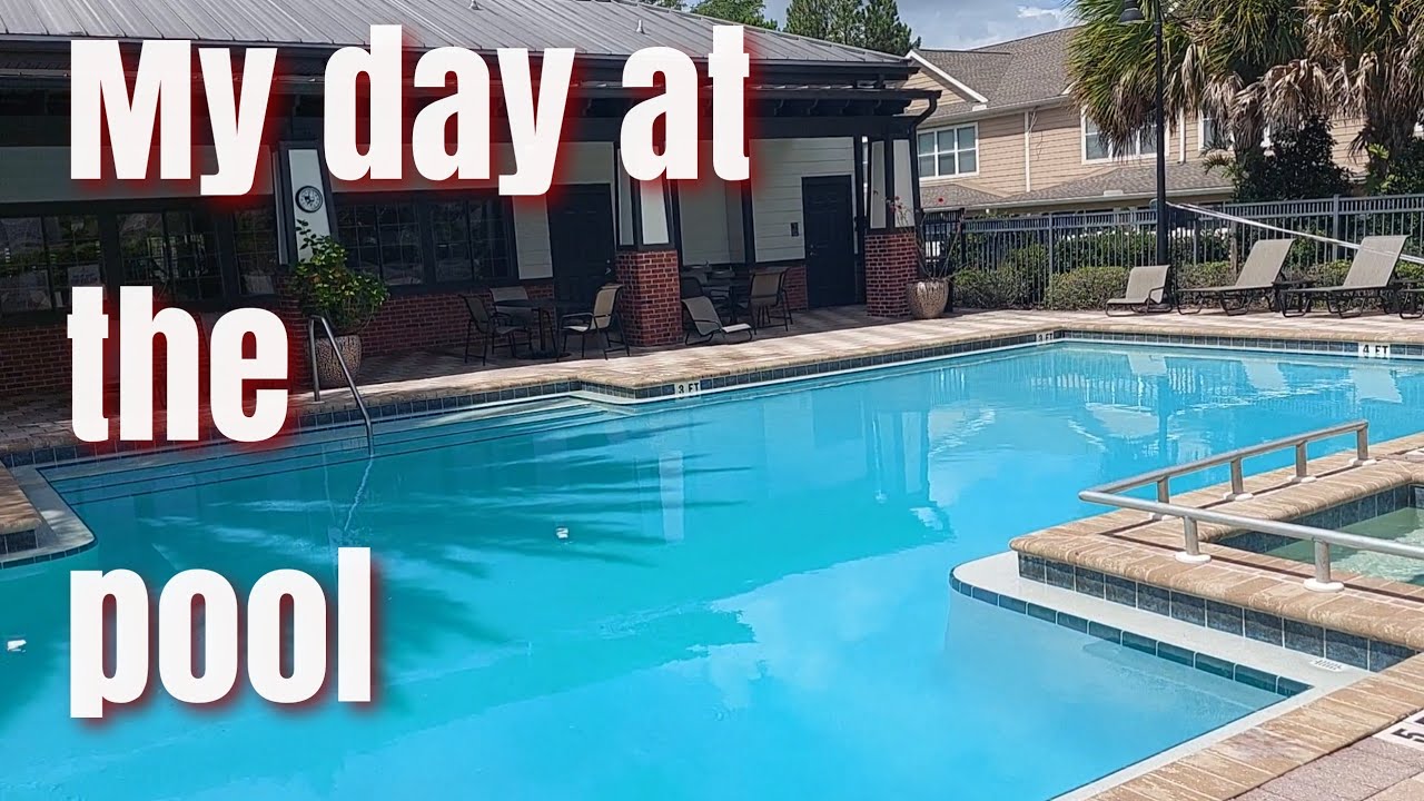 Pool days on my Florida vacation - YouTube