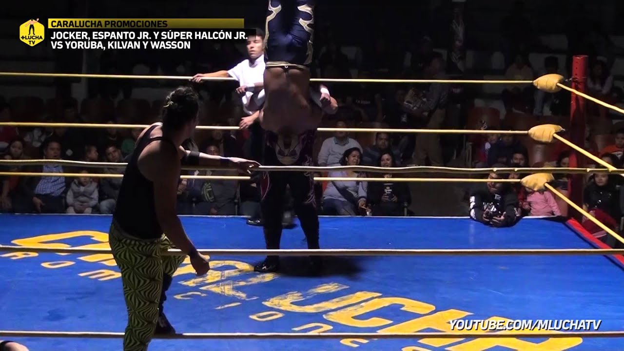 Yoruba, Kilvan y Wasson vs Espanto Jr., Super Halcón Jr. y Jocker, en ...