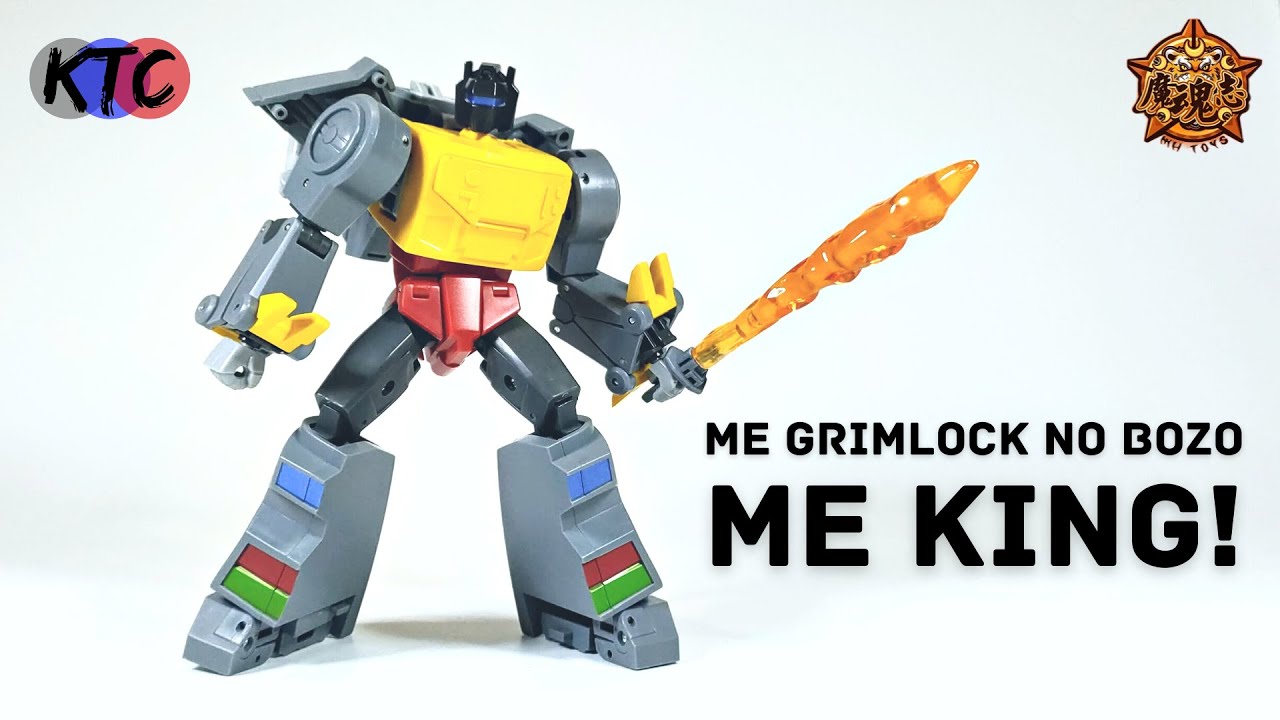 Transform & Play: MHZ Toys Grimlock - YouTube