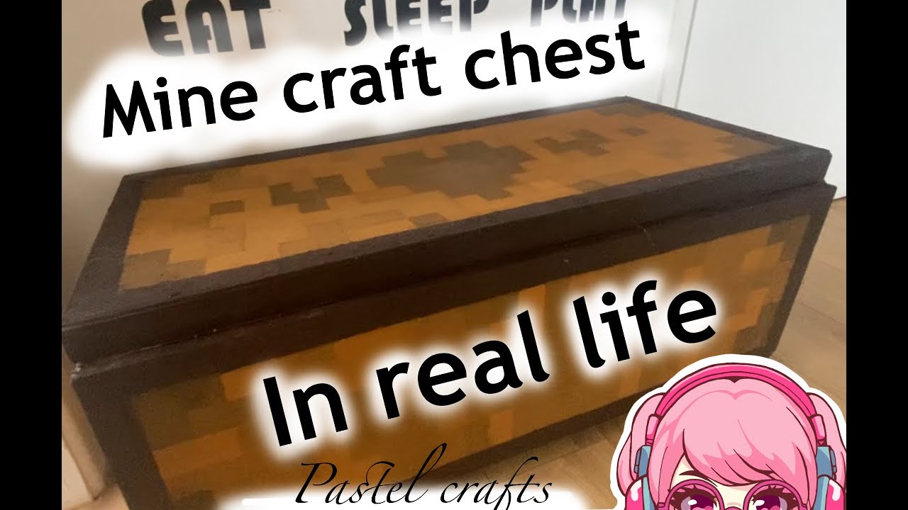 I Built a REAL Minecraft Chest! - YouTube