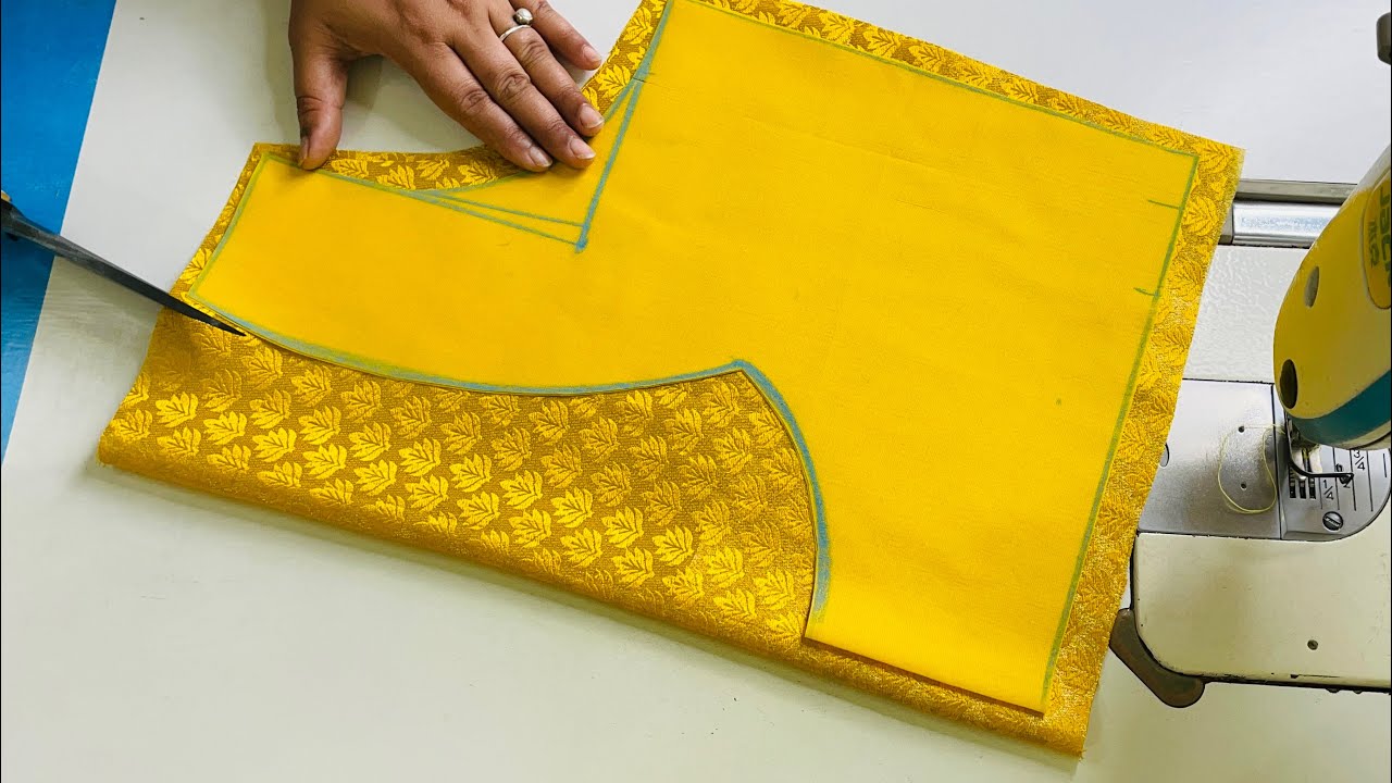 Designer Blouse Design Cutting and stitching Blouse Back Neck Designs ...