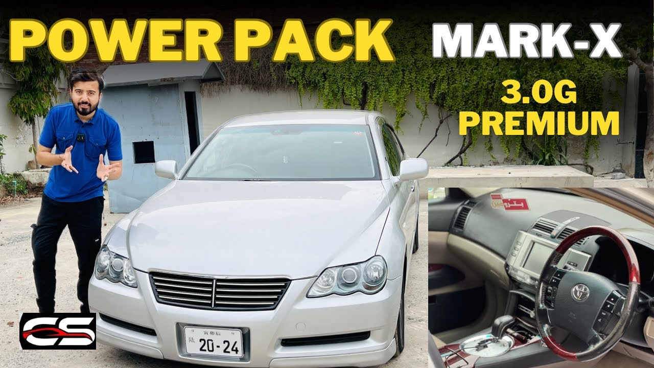 Toyota Mark X 300G Premium | Specs & Features | @Carselection_Pk - YouTube