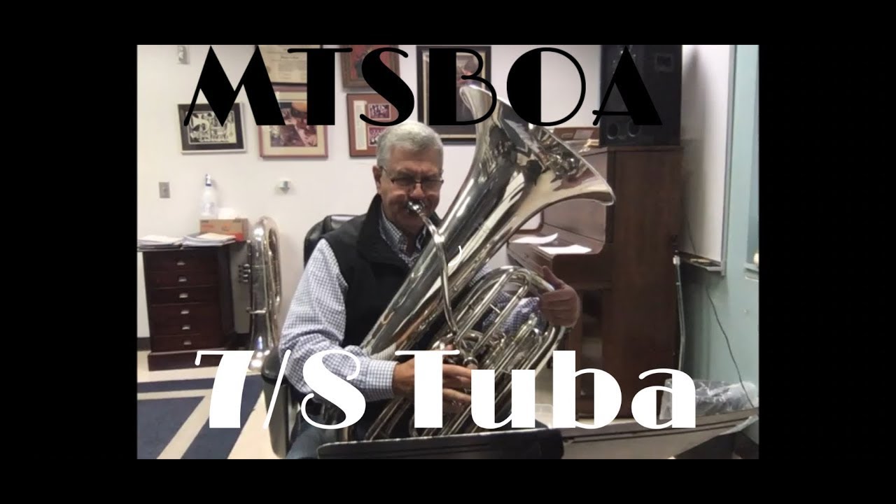 MTSBOA 7/8 Tuba (Moderato and Handel Largo) - YouTube