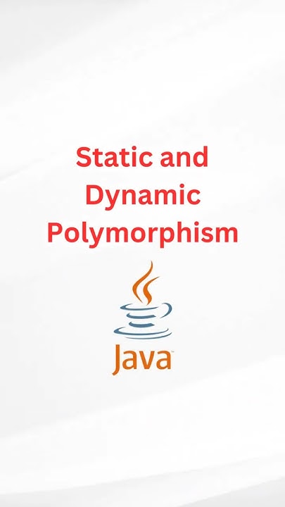 Static And Dynamic Polymorphism Education Java Javaprogramming Softwareengineer Global