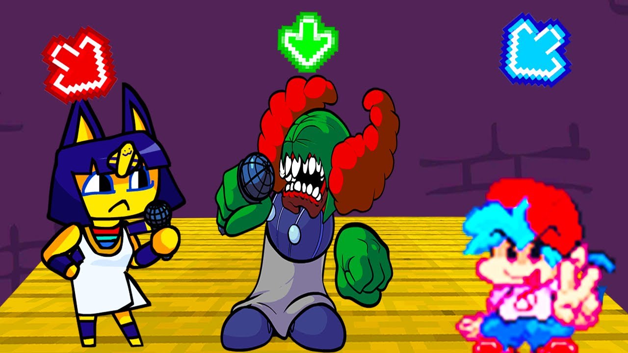 FNF Character Test - Gameplay vs Playground - Ankha vs FNF.exe - YouTube