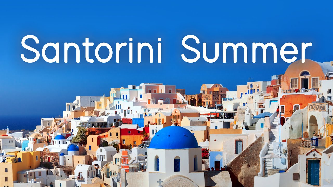 Santorini Summer | Hypnotic Tones & Bouzouki Instrumentals | Sounds ...