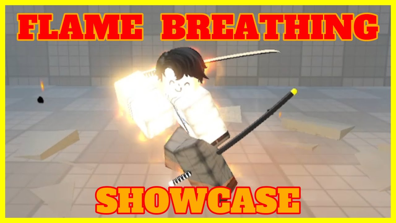 Flame Breathing (Rengoku) Showcase - Weak Legacy 2 - YouTube