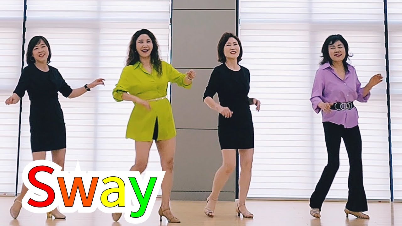 Sway|Beginner|LineDance|Chacha|쉬운차차초급라인댄스 - YouTube